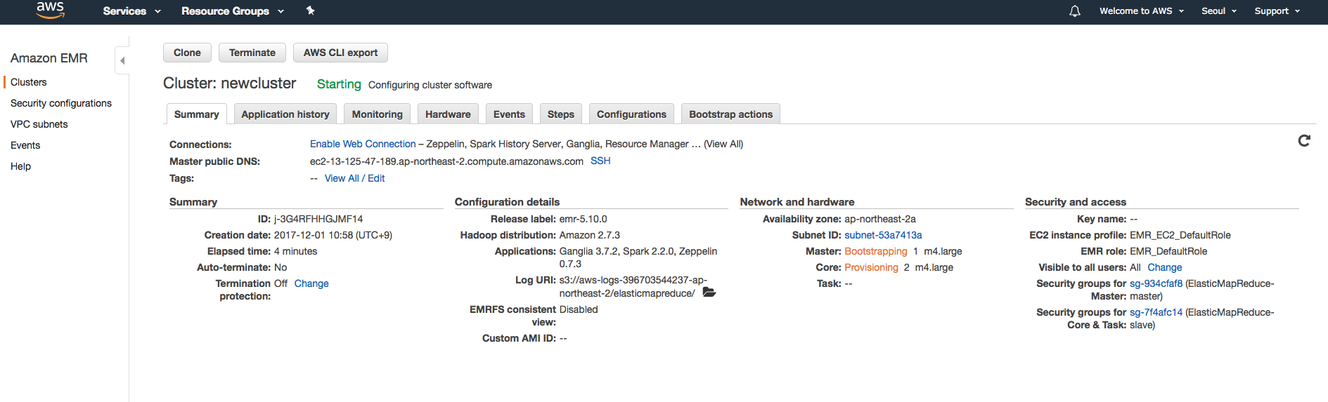 Get Started with PySpark on AWS EMR · Hodoo